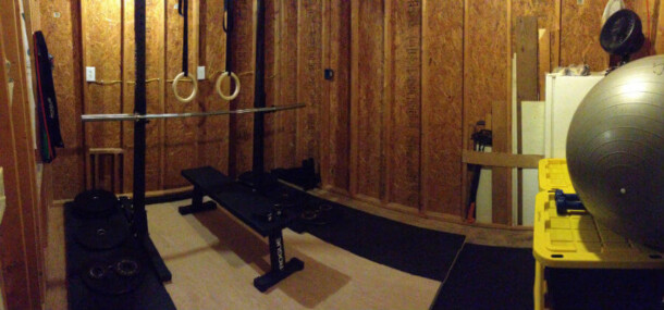 How to Build a Home Gym with Lifting Platform in a Shed - Ruck Dot Beer