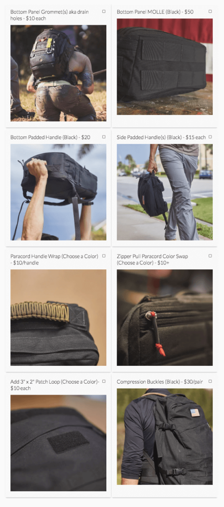 Custom GORUCK Modifications - Ruck Dot Beer